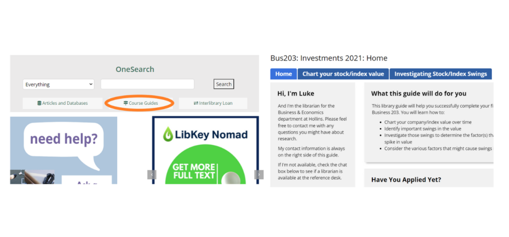 uxinternship - Wyndham Robertson Library